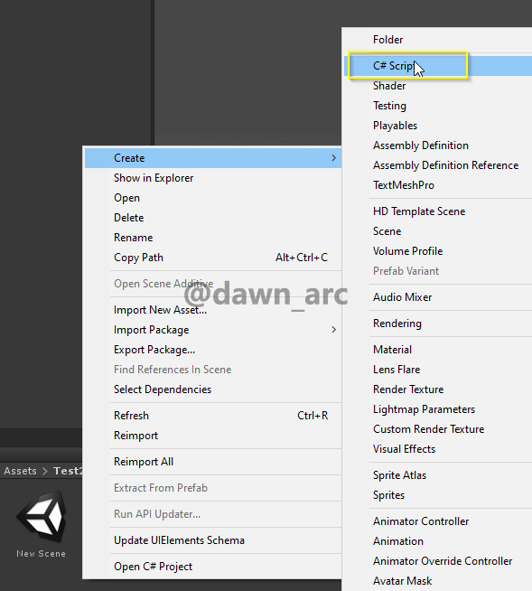 Unity Basic Usage Notes 